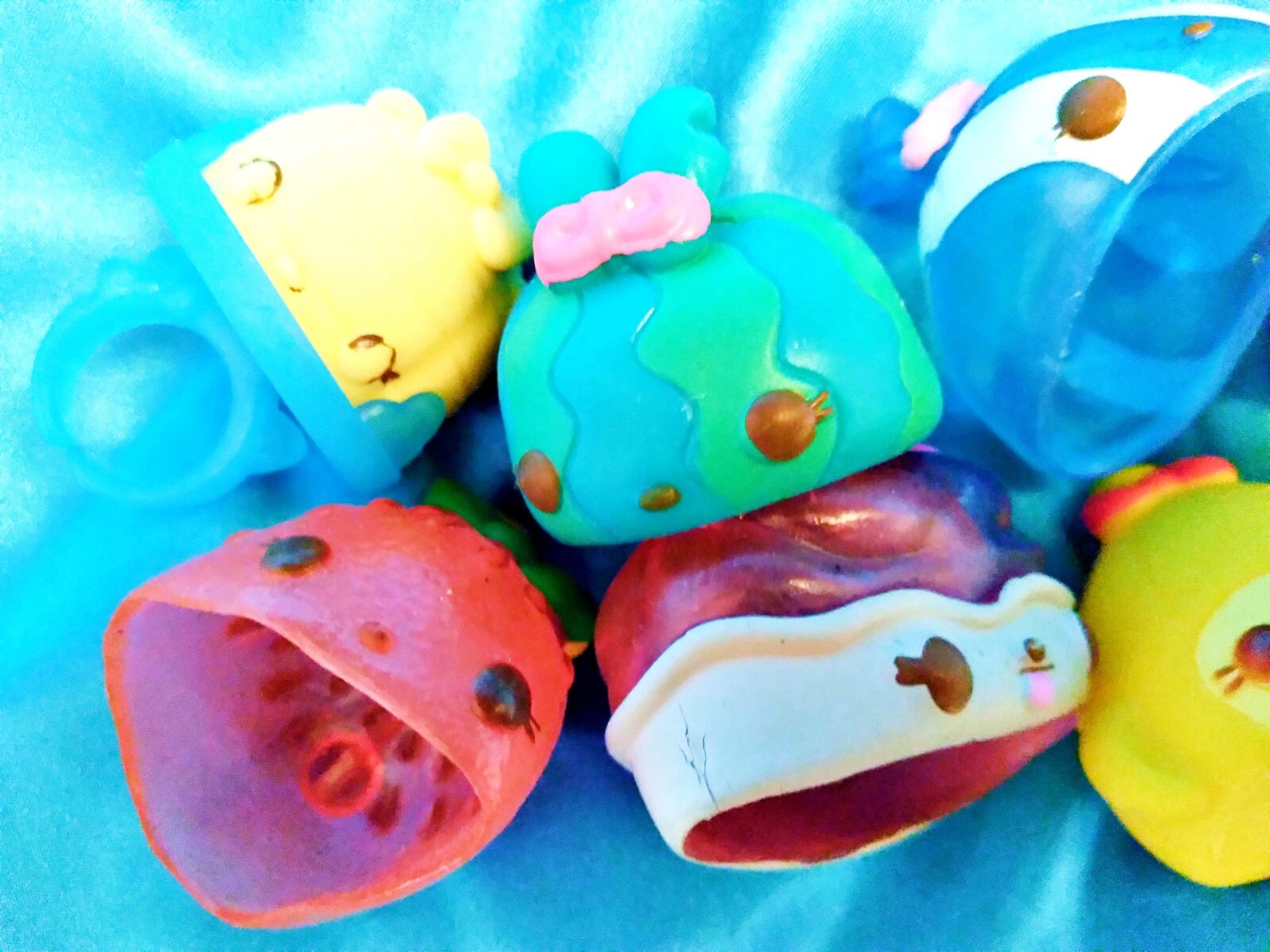 Lot of 8 - Num Noms Nom - CAPS & RINGS - S-1 | eBay