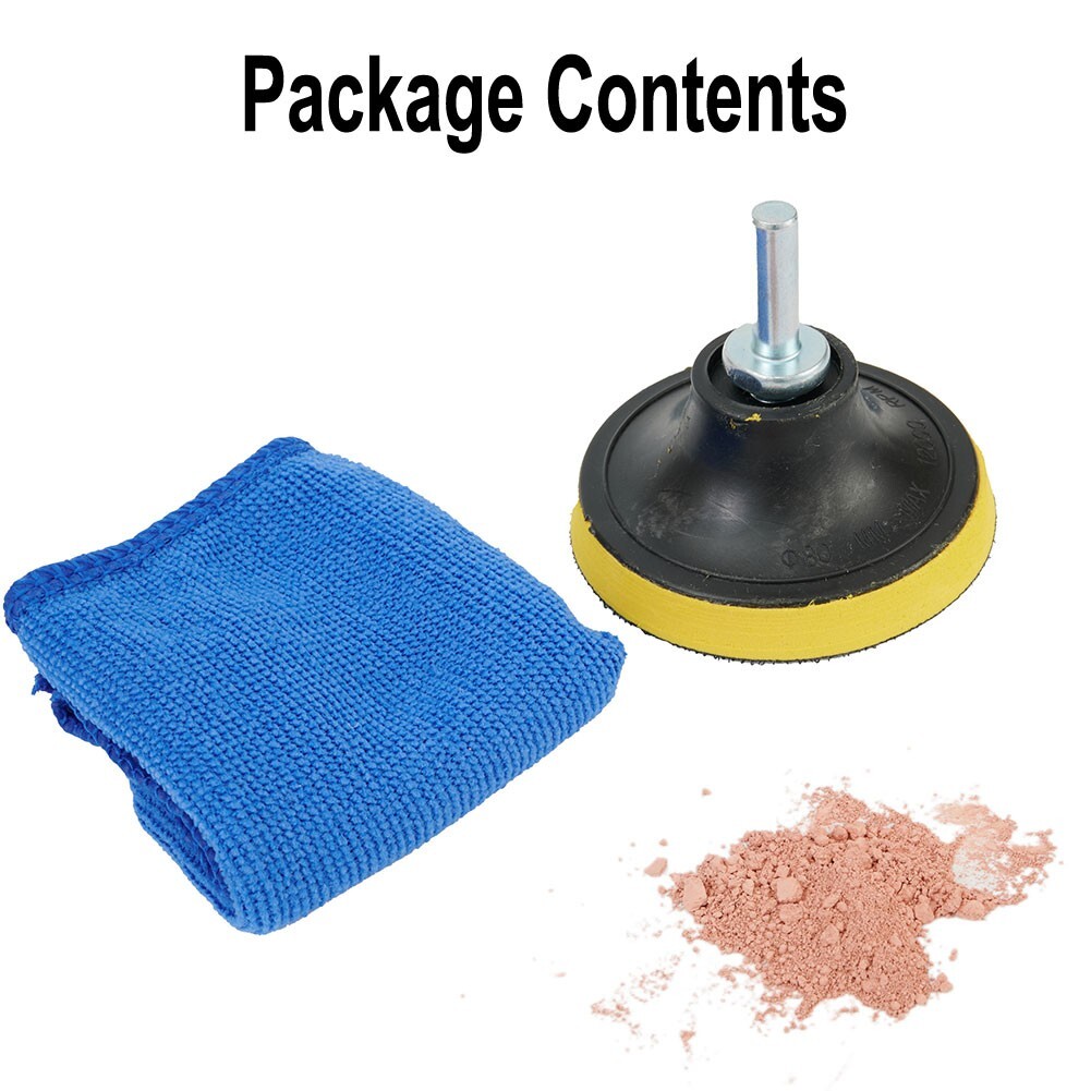 Professional Car Windshield Scratch Removal and Glass Polishing Kit ...