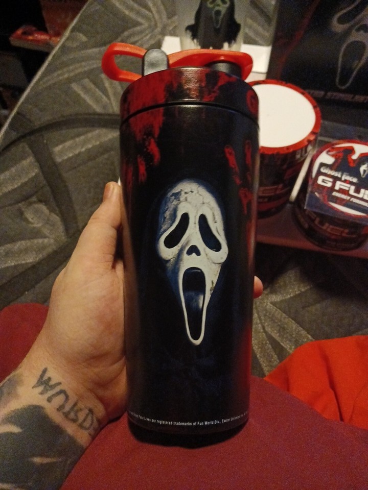 G Fuel Scream Ghost Face Stab Stimulant Collector's Box Metal Shaker ...