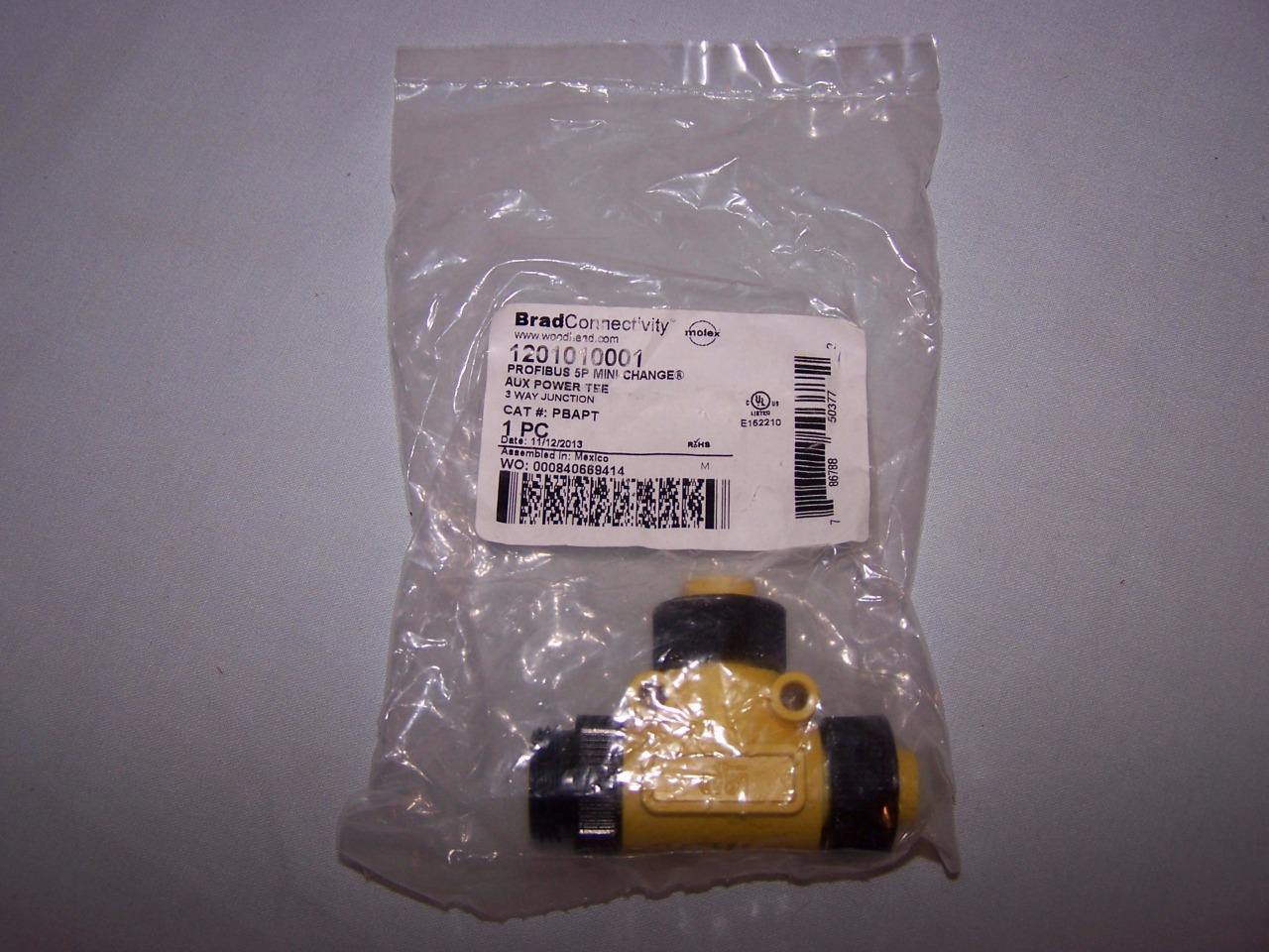 MOLEX 1201010001 PROFIBUS 5P MINI-CHANGE AUX POWER TEE 3 WAY NEW | eBay