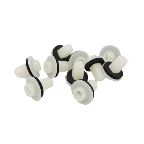 10PCS Bumper Grommet With Sealer M4.8Screw Size For Nissan 63846-5V000 ...