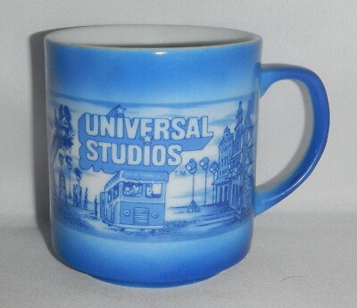 Vintage Universal Studios Hollywood Studio Backlot Tram Tour Coffee Mug ...