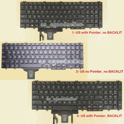 for DELL Precision 3500 3501 3540 15-3541 Latitude 5500 5501 Keyboard ...