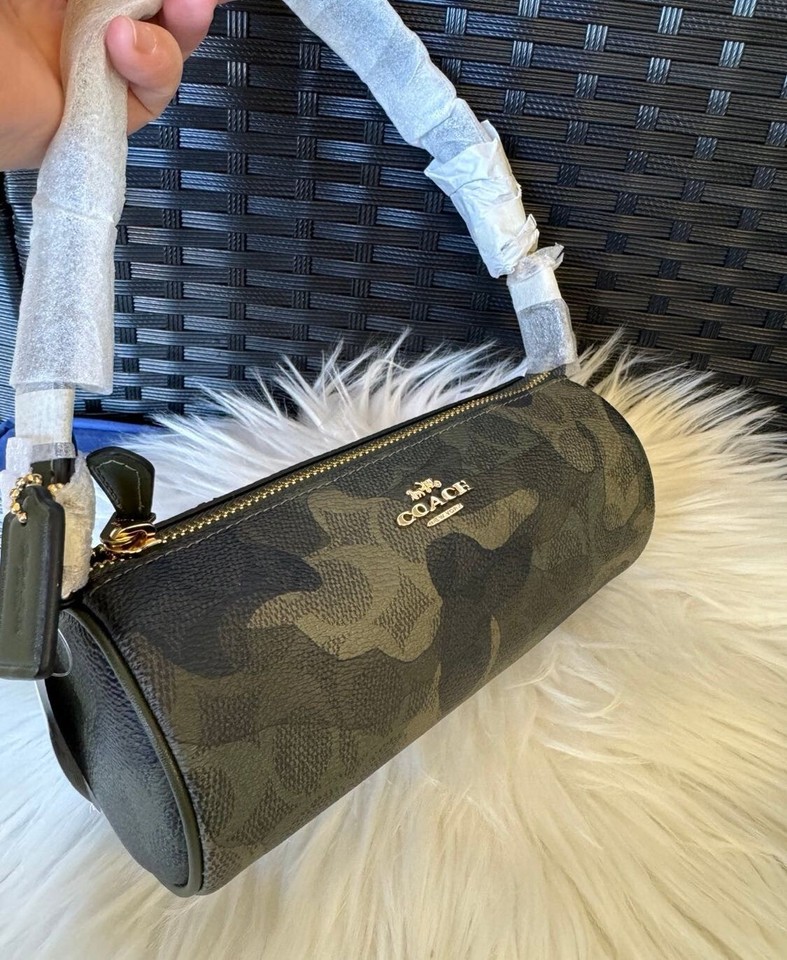 NWT COACH Nolita Barrel Bag In Signature Jacquard CU003/CU989/CZ459 | eBay