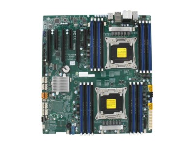 Motherboard Supermicro X10DAI Esteso ATX Xeon Server Doppio LGA 2011-3 ...