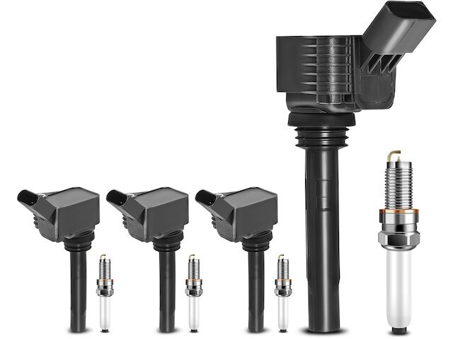 For Audi A3 Sportback e-tron Ignition Coil Set with Spark Plugs APR ...