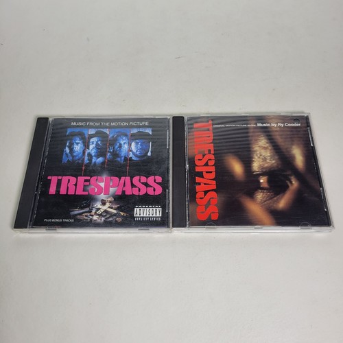 Trespass Movie Soundtrack Lot of 2 - by Various, Ry Cooder (CD, 1993 ...