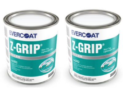 EVERCOAT Z-Grip Non-Clog Filler 3 Liter/.08 Gallon FIB 282 (2 Pack ...