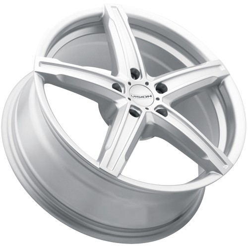 (Set of 4) Vision 469 Boost 17x8 5x112 +38mm Silver Wheels Rims 17 ...