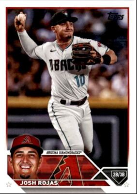 2023 Topps Baseball Cards Josh Rojas Arizona Diamondbacks #60 | eBay