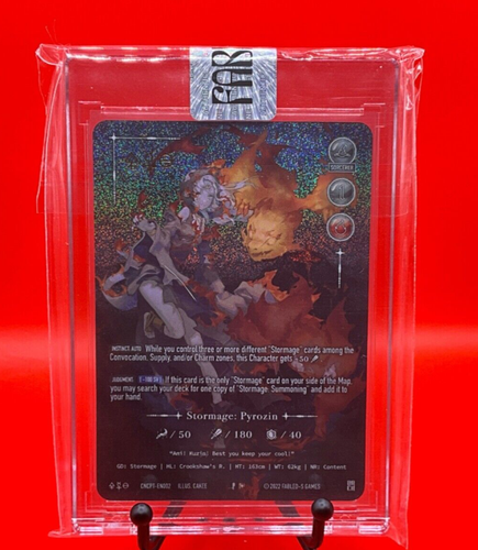 FABLED-S FABLED SAGAS TCG- 🐦‍🔥STORMAGE: PYROZIN 🐦‍🔥CONCEPT CARD | eBay