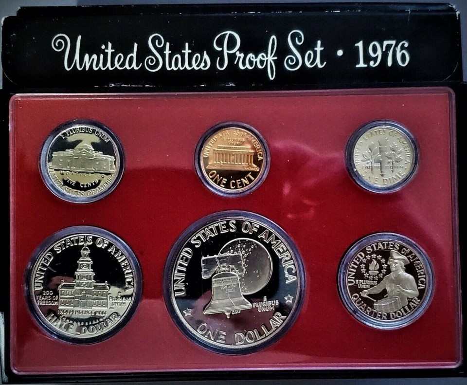 1976-S Proof Set United States US Mint Original Government Packaging ...