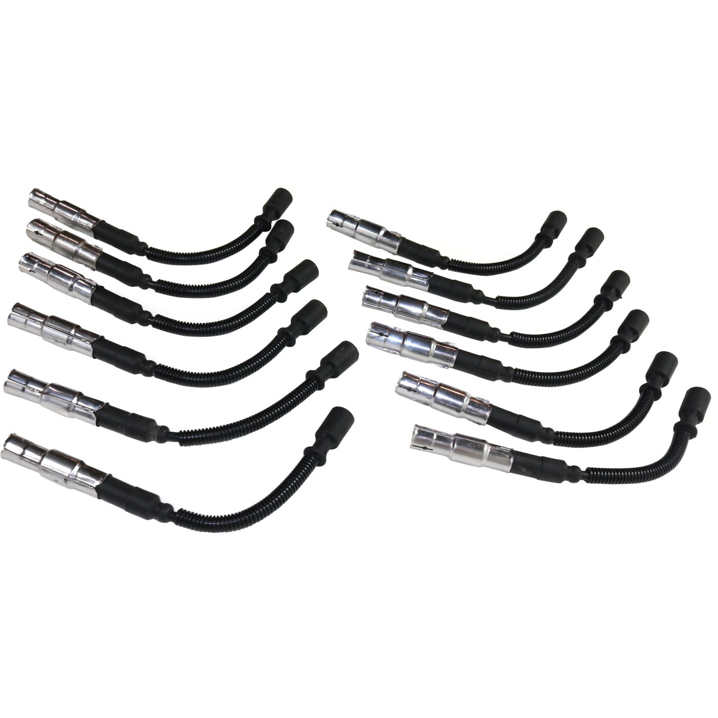 Spark Plug Wires Set of 12 for MB Mercedes CLK Class C ML E SLK ...