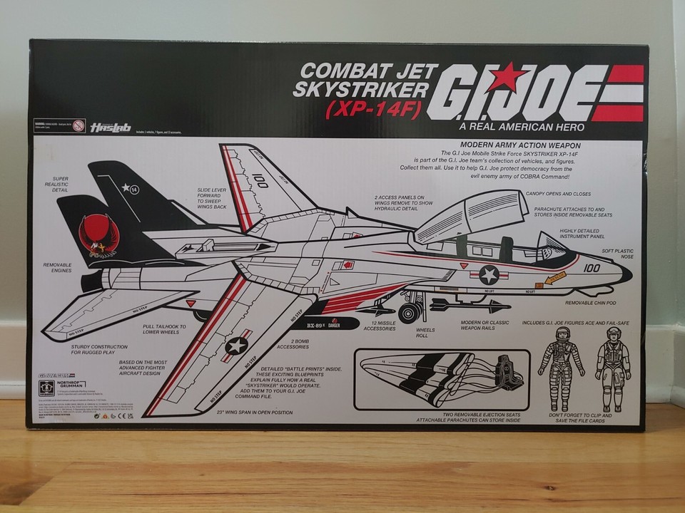 Hasbro, Haslab, GI Joe - Combat Jet Skystriker 5010996113580| eBay