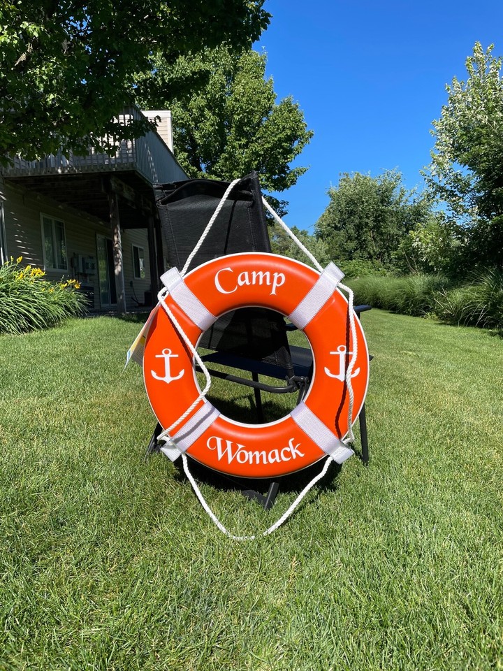 Personalized Life Ring 20" - USCG Approved - Custom Life Ring - 24/30in ...