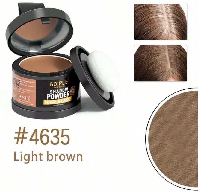 Instant Hair Line Powder Hairline Cover Up Powder Hair Shadow Hair Root ...