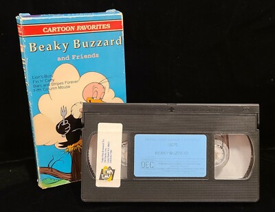 Beaky Buzzard And Friends (Vintage VHS, 1990, Cartoon, Color) Cartoon ...