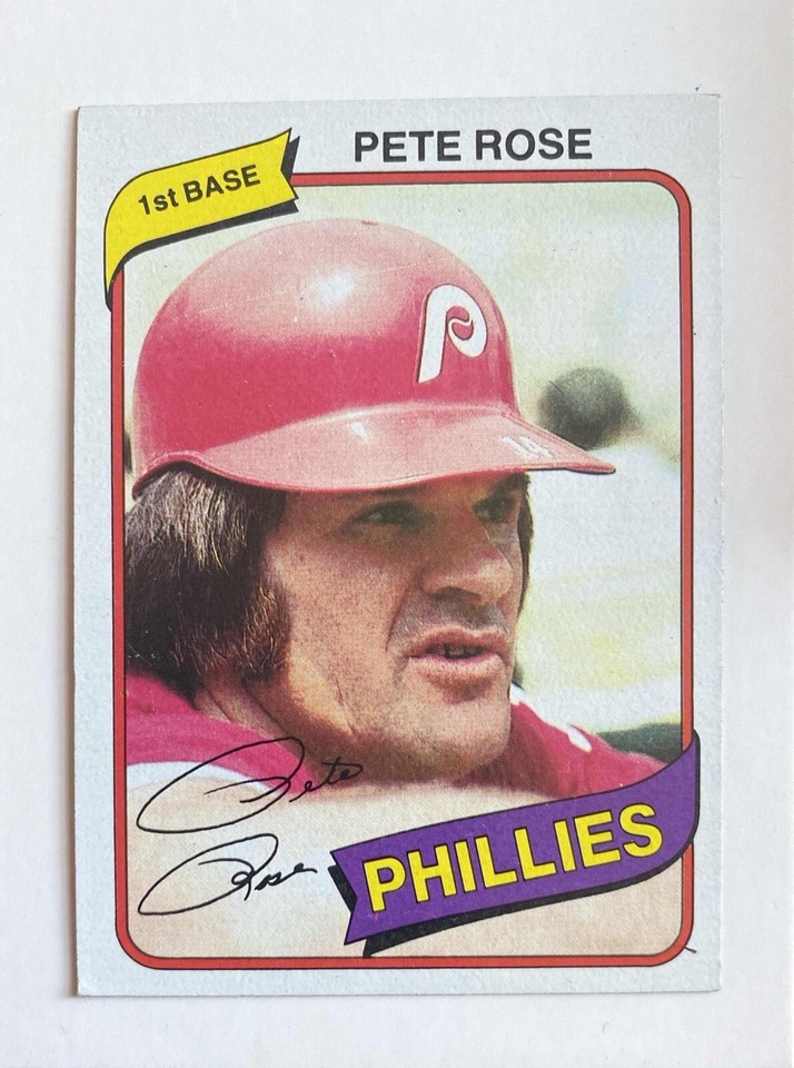 1980 TOPPS BASEBALL SET RICKEY HENDERSON RC, REGGIE, PETE ROSE, OZZIE ...