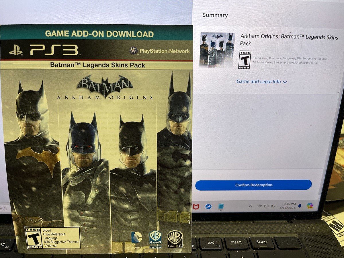 Skins De Arkham Origens Xbox BATMAN: ARKHAM ORIGINS Trailer And