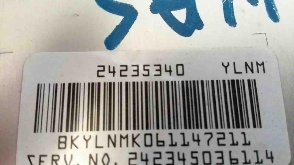 Chassis Brain Box CHEVY IMPALA 06 07 08 09 10 11 TRANSMISSION | eBay