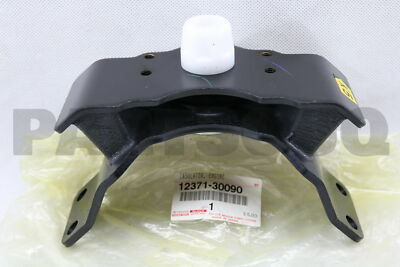 1237130090 Genuine Toyota INSULATOR, ENGINE MOUNTING, REAR NO.1 12371 ...