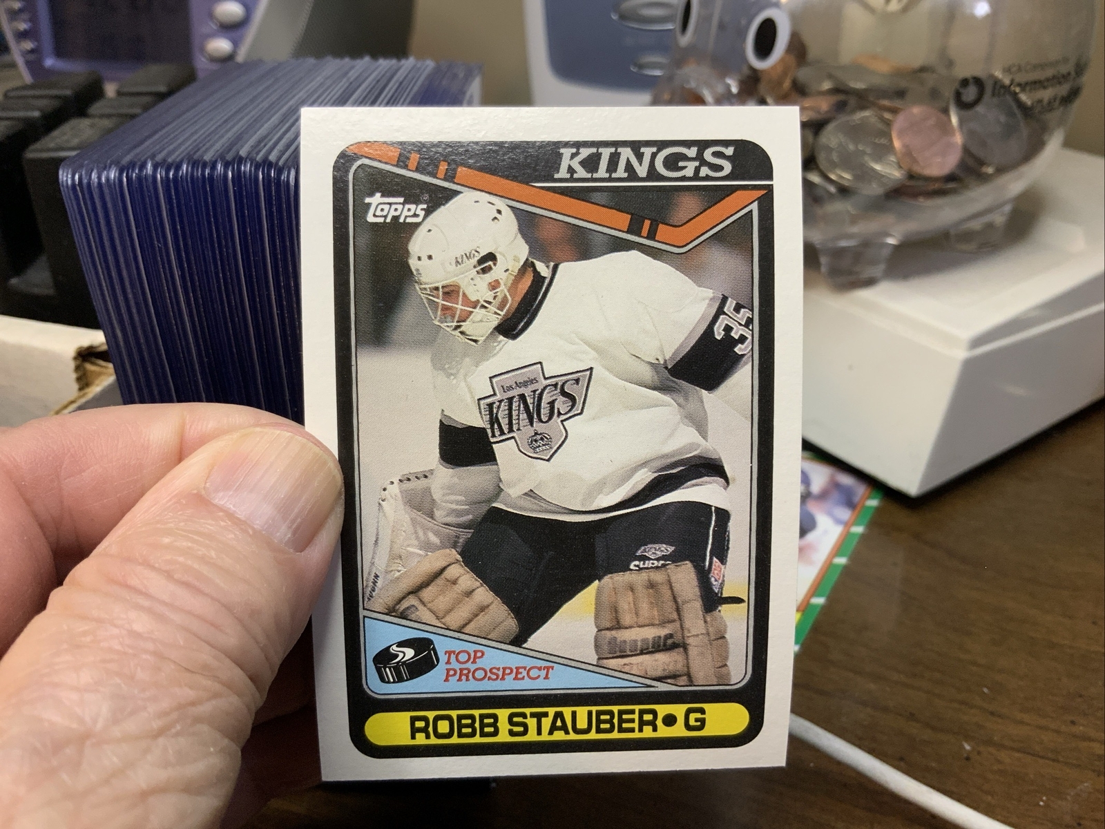 1990-91 Topps - Robb Stauber #181 (RC) for sale online | eBay