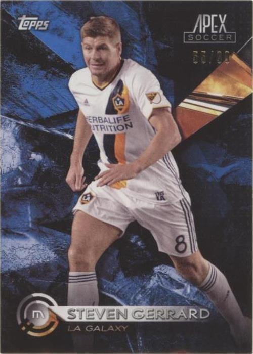 2016 Topps Apex - Steven Gerrard #46 Blue /99 for sale online | eBay