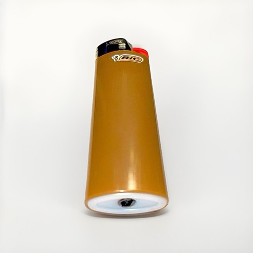 REFILLABLE Brown BiC Lighter Rare | eBay