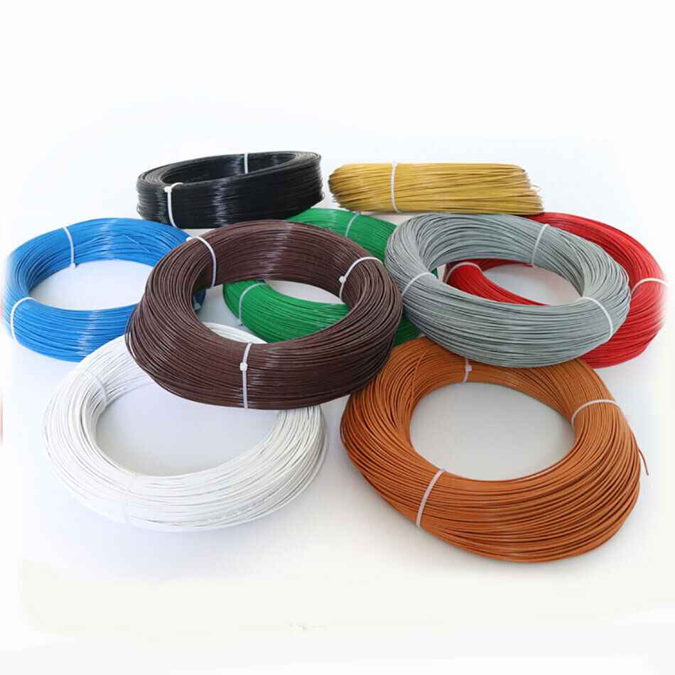 UL1332 22AWG FEP Wire Single Core Stranded Tinned Copper Cable O.D 1 ...