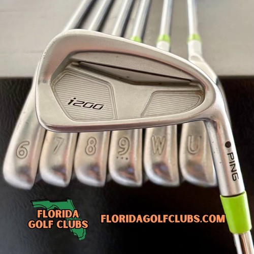 PING I200 IRON SET 5-U BLACK DOT | eBay