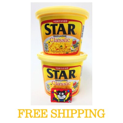Star Margarine Classic 250g ( 2 pack ) Free Marukawa Bear Gum Sampler ...