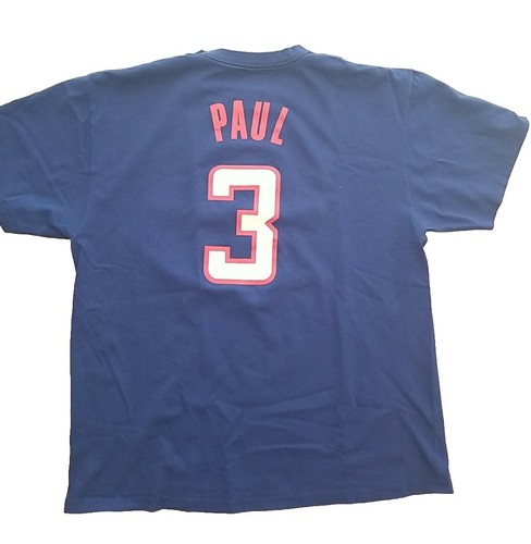 Chris Paul #3 Jersey T- Shirt Los Angeles Clippers Mens XL Majestic ...