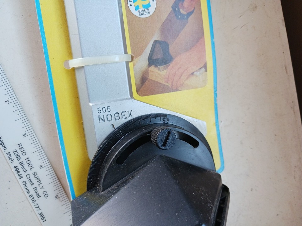 Nobex 505 Magnetic Saw Guide New Old Stock Sweden Free Ship | eBay