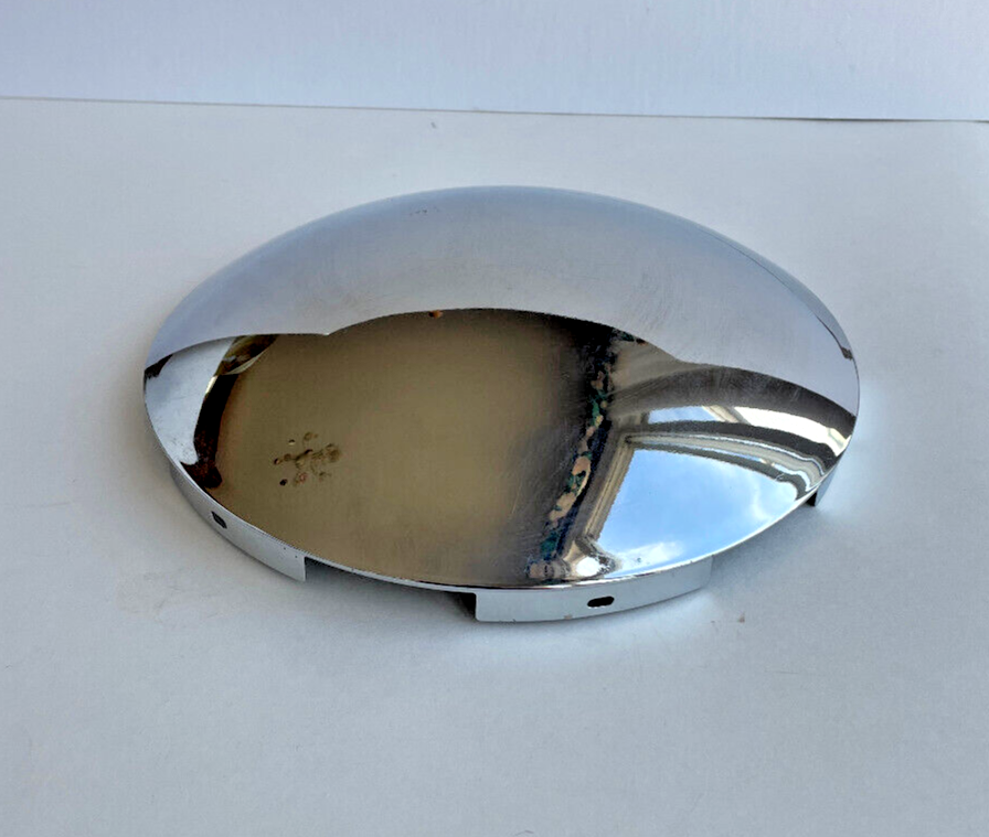 Lot of 3 New Chrome Plated 8.5" Front Hub Caps 6-Section Road Pro | eBay