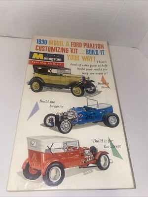 MONOGRAM 1930 MODEL A FORD PHAETON CUSTOMIZING KIT | eBay