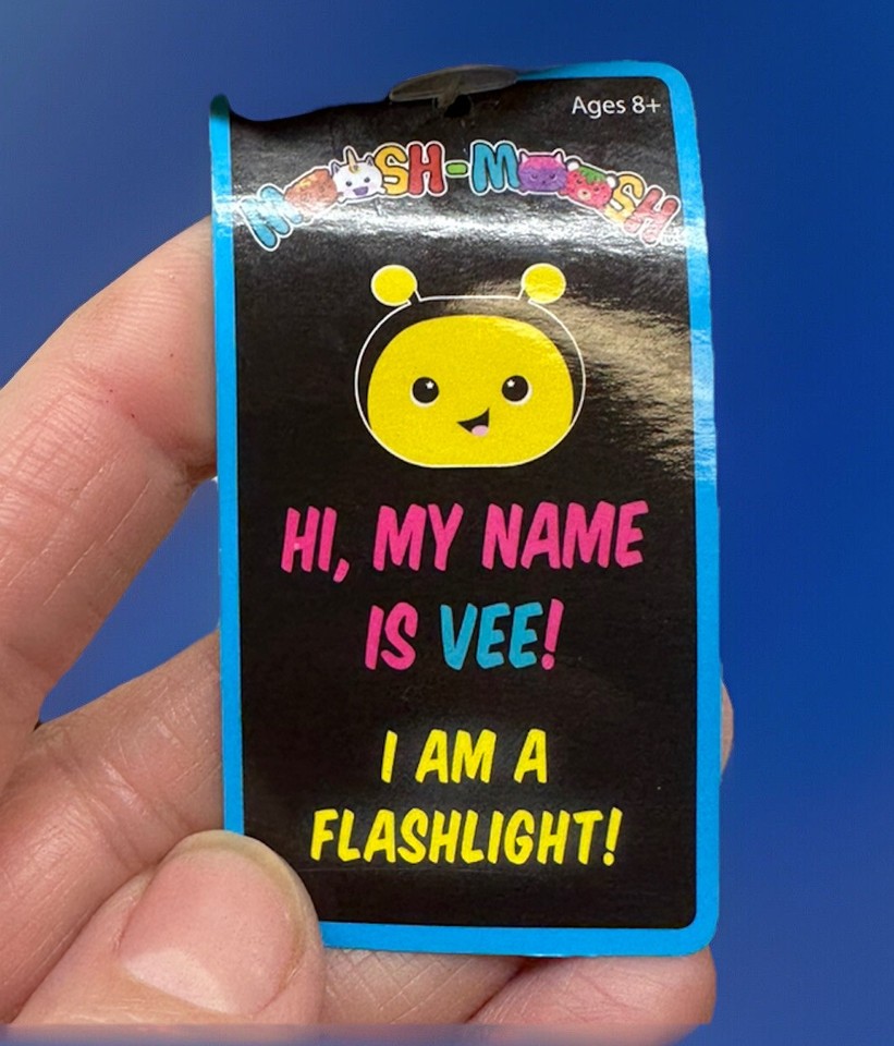Moosh Moosh Vee the Bee Flashlight Plush Stuffed Animal Toy Small ...