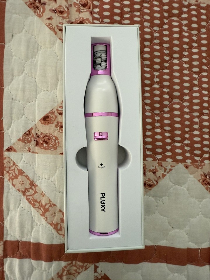 Pluxy Epil Pro 3 Facial Cordless Epilator Hair Removal Tool White ...