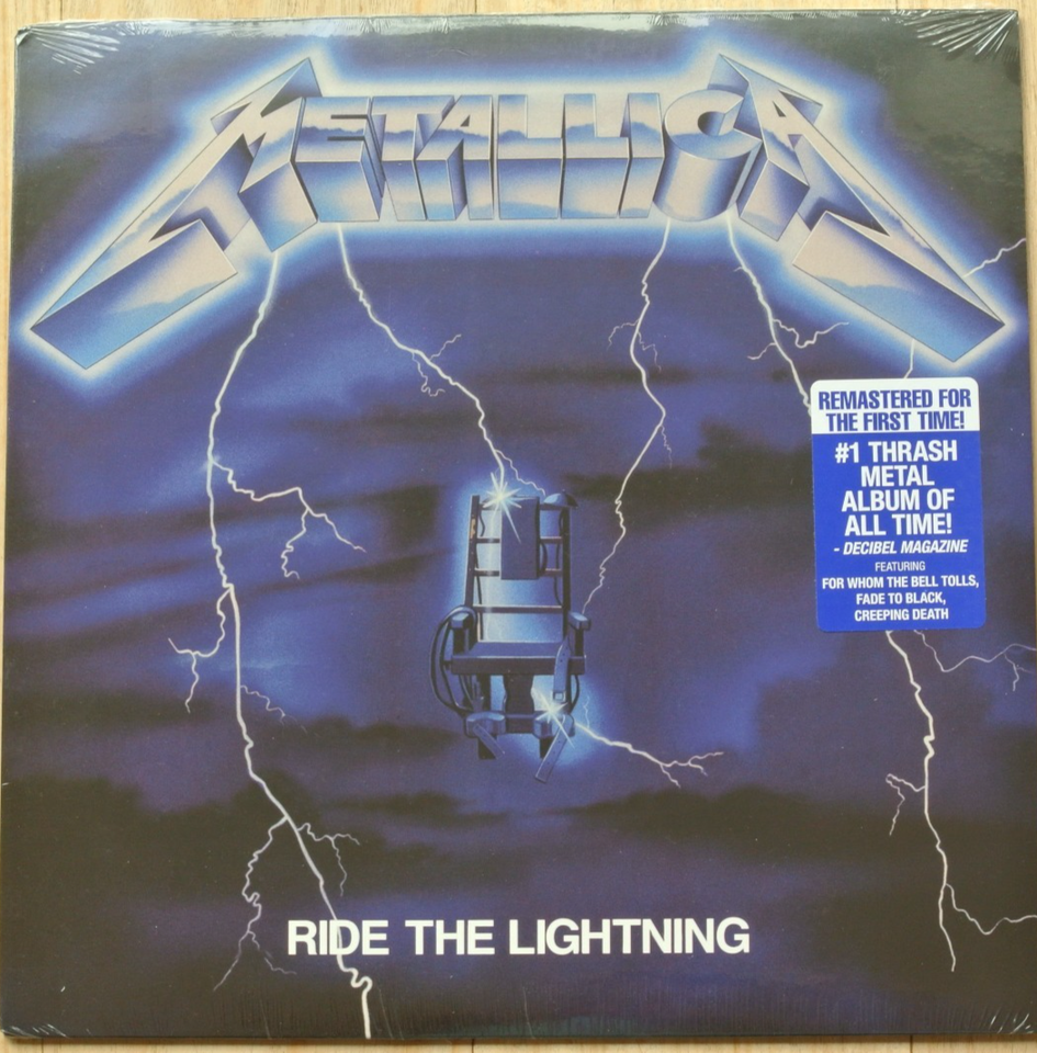 METALLICA Ride The Lightning LP Vinyl Sealed | eBay Australia