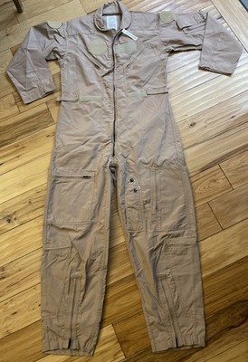 Authentic USN Military Flight Suit Nomex 2 Desert Tan and 1 Green ...