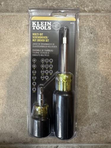 Klein Tools Multi Bit Screwdriver/Stubby Set 85518 | eBay