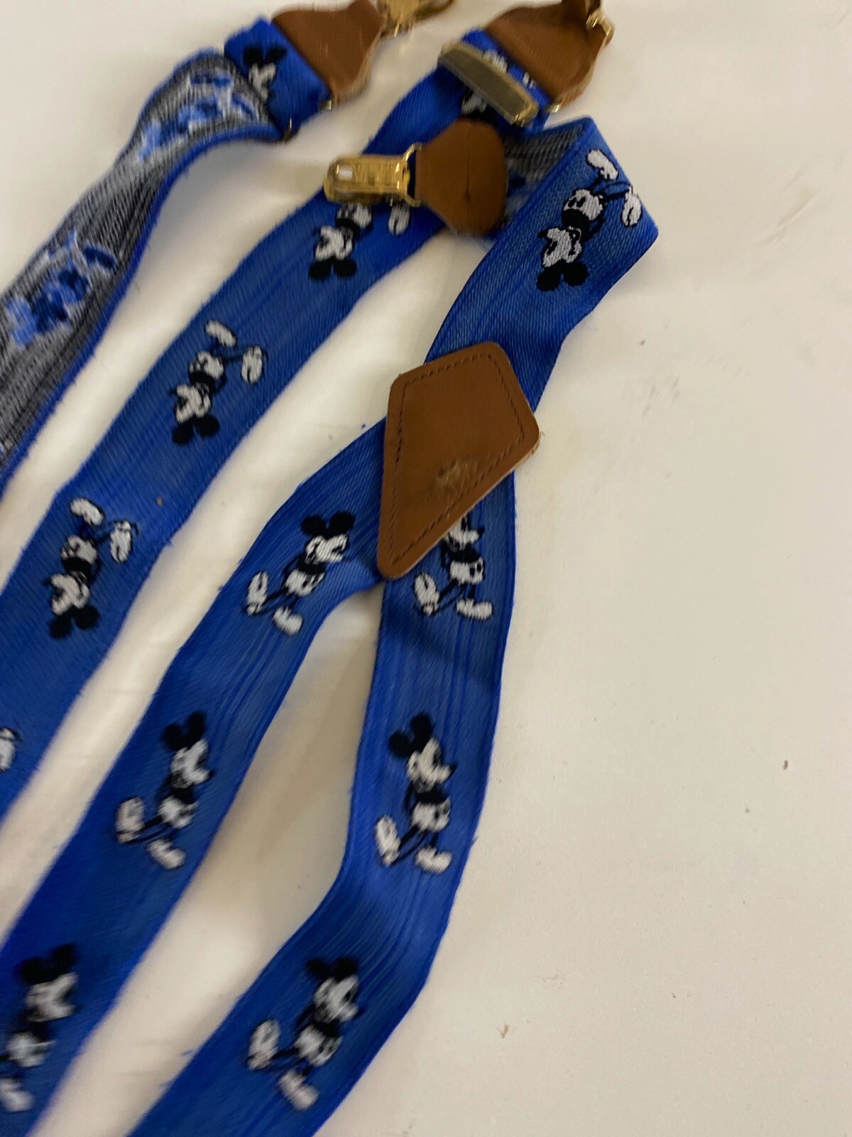 VTg Disney Mickey Mouse Stretch SUSPENDERS Braces - Gem
