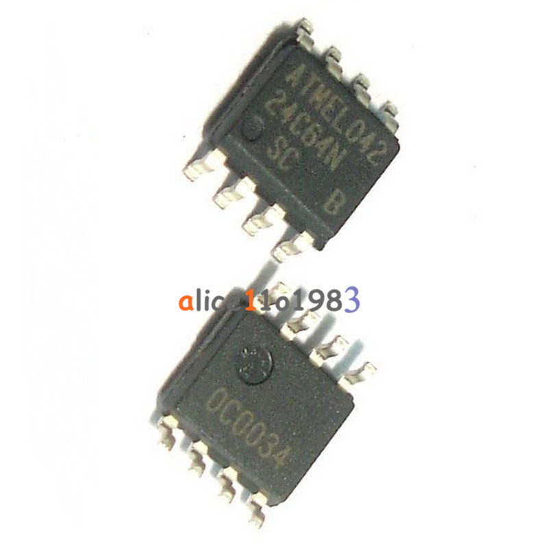 10PCS ATMEL AT24C64DH AT24C64 SOP8 24C64 SOP-8 64 Serial EEPROM | eBay