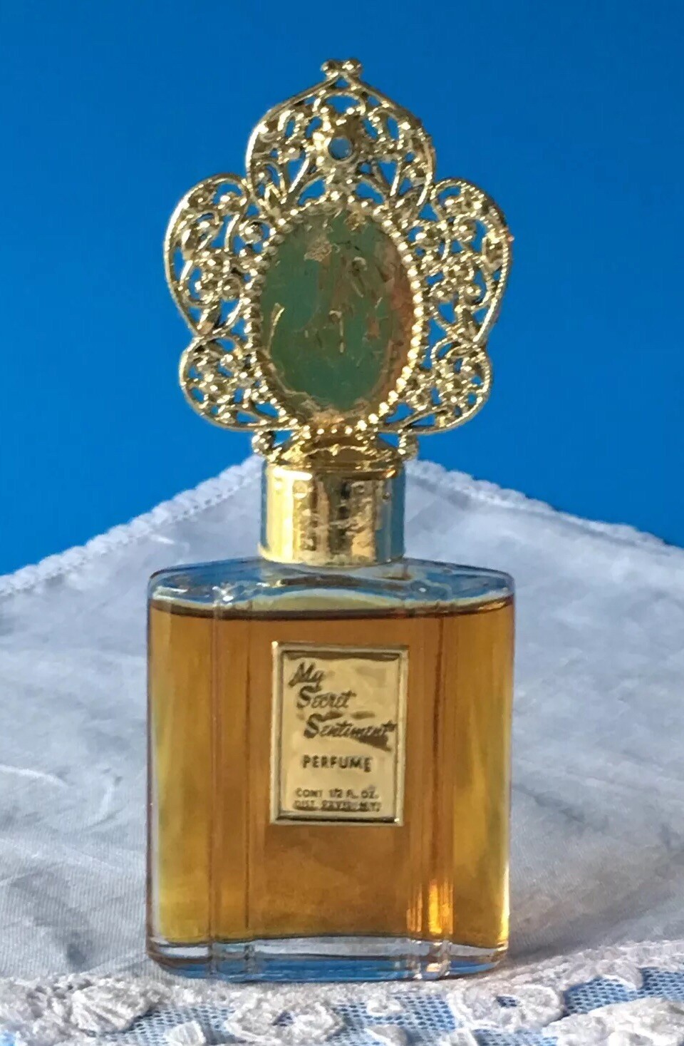 NOS Vintage MY SECRET SENTIMENT Perfume By RAVEL 1/2 fl oz BOTTLE in ...