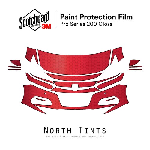 3M PRO PreCut Paint Protection Film Clear Bra PPF for Honda Accord 2018 ...