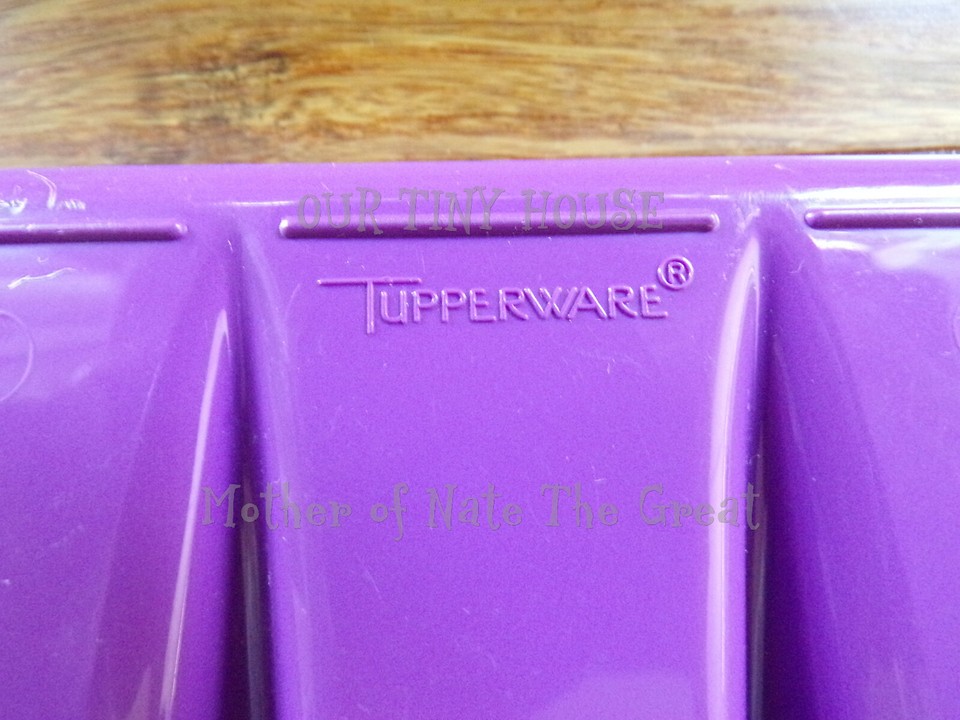 Vintage Tupperware #1278 Soap Dish Caddy Scrubby Holder Purple | eBay