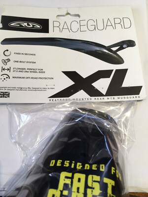 CRUD Raceguard XL Rear Mudguard (Suitable for 27.5/29er) Black ...