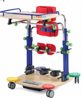 PEDIATRIC STANDER ORMESA Mini Standy APP Size SMALL with Sensory Base ...
