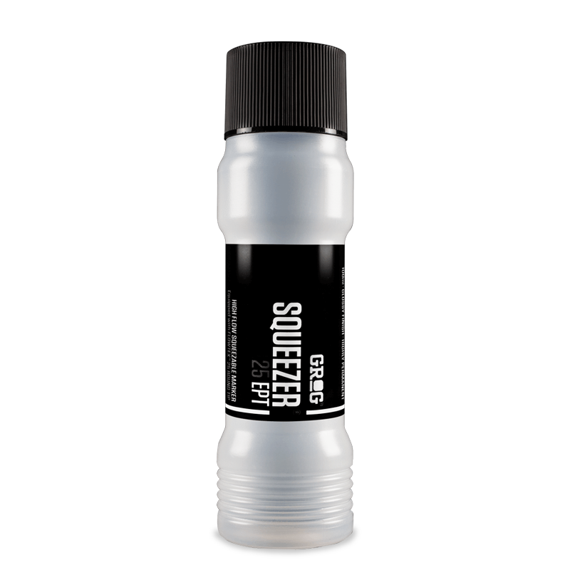 GROG Squeezer 25mm Empty Mop Marker Graffiti Art Supplies no Ink | eBay