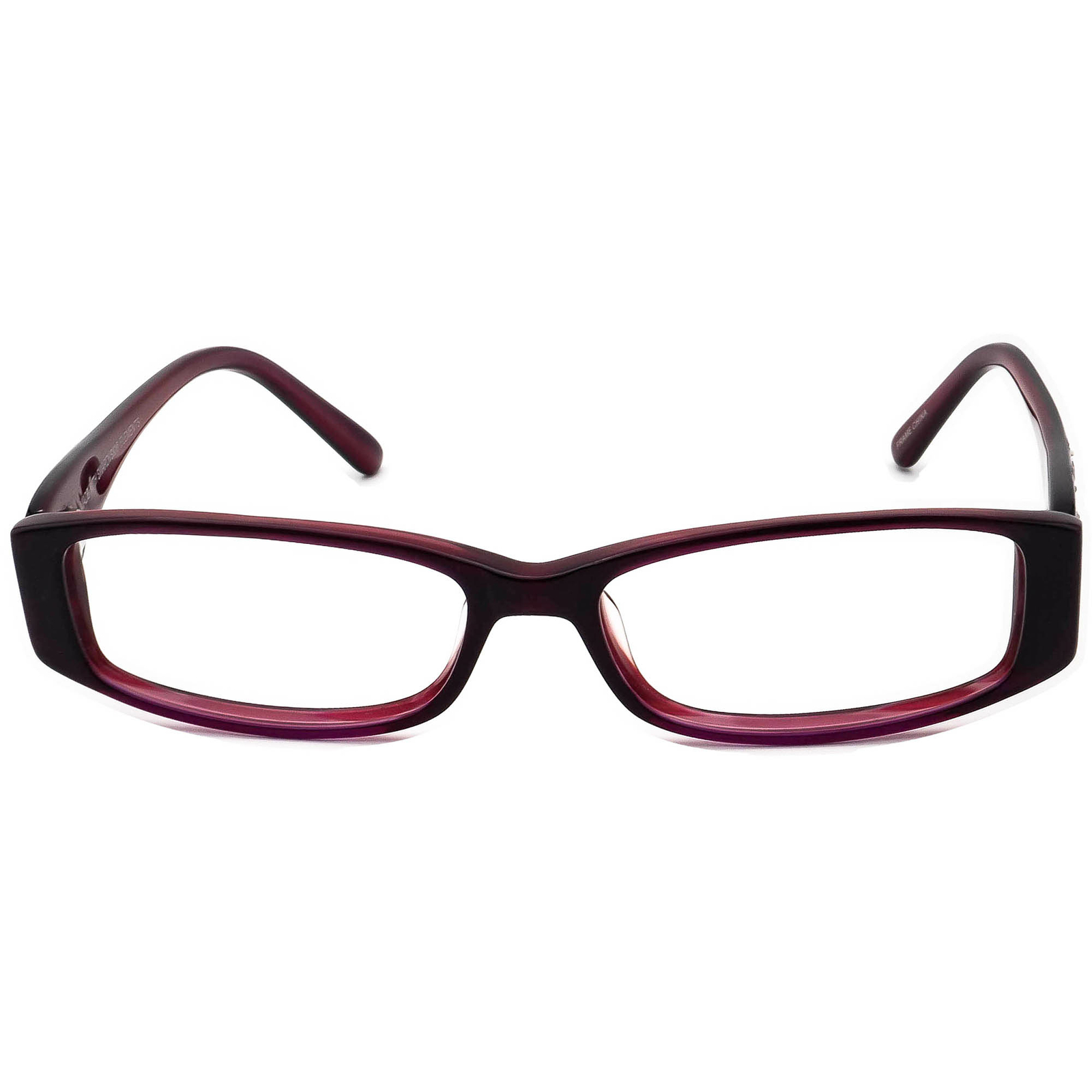 Allure Eyewear Eyeglasses 333 513 Purple Paisleys Swarovski Crystals 51 ...