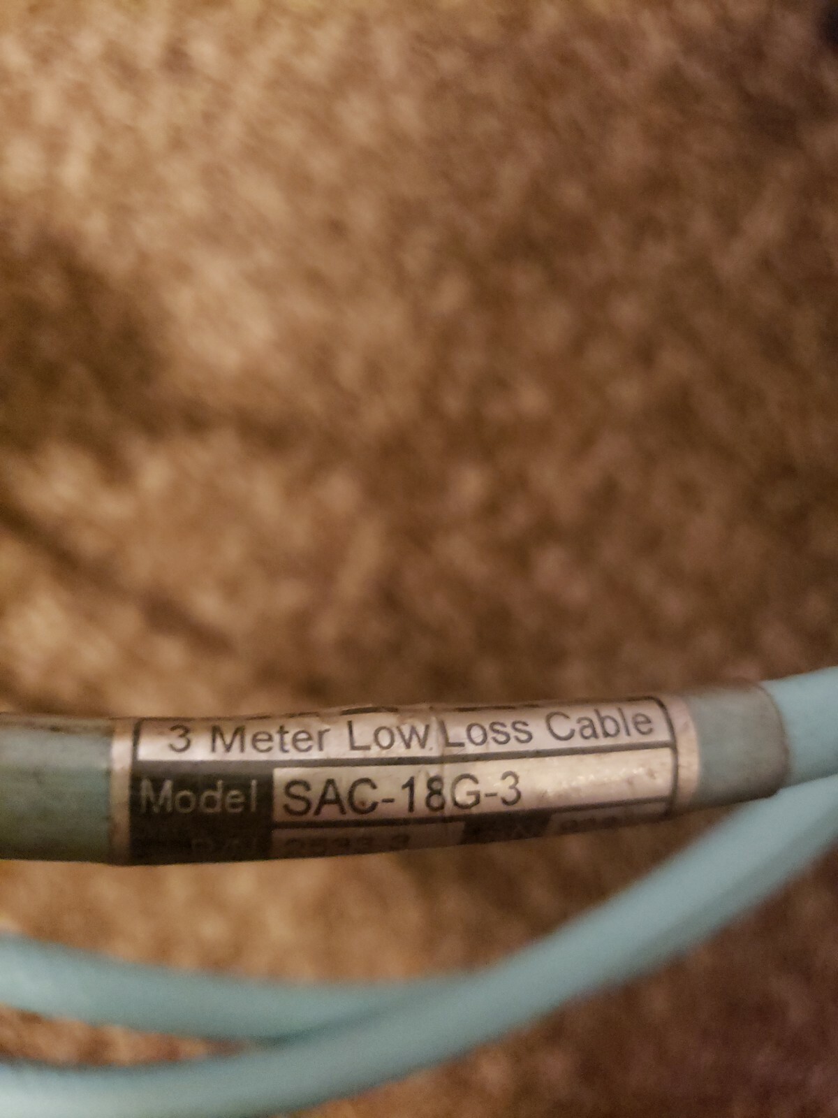 A.H. Systems SAC-18G-3 3 Meter Low Noise Cable | eBay